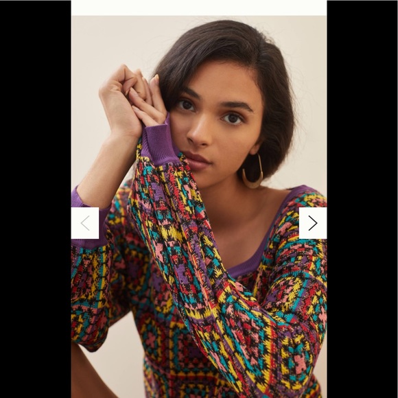 FARM Rio | Sweaters | Farm Rio Crochet Sweater | Poshmark